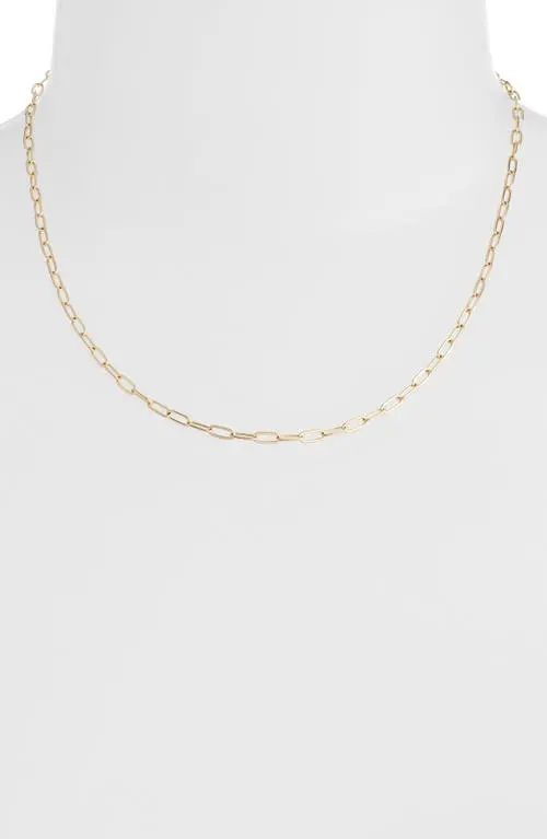 Anzie Medium Paper Clip Chain Necklace