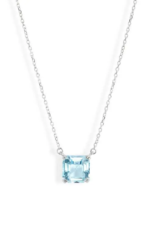 Anzie Jac + Jo Harper Stone Pendant Necklace - Blue