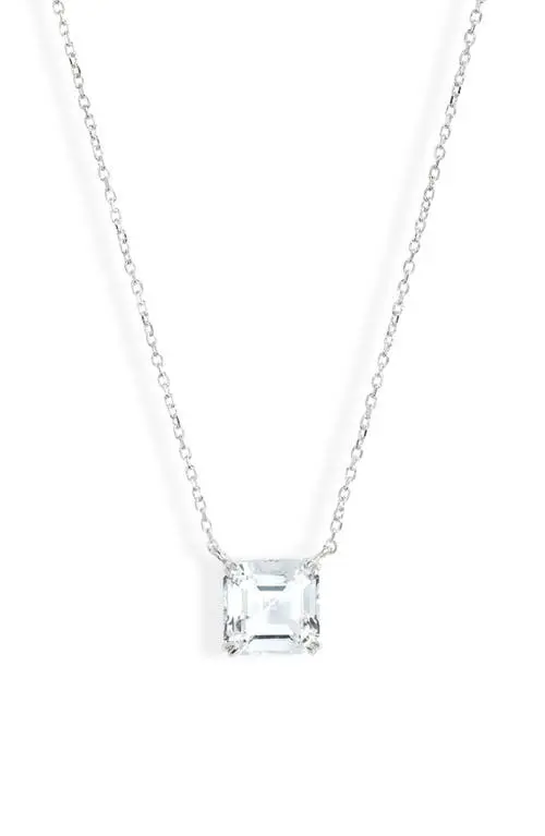 Anzie Jac + Jo Harper Stone Pendant Necklace - Clear