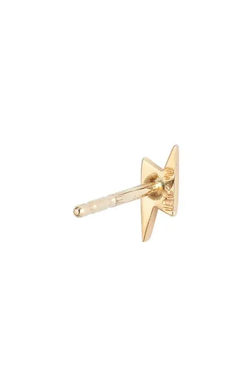Anzie Icon Lightning Single Stud Earring