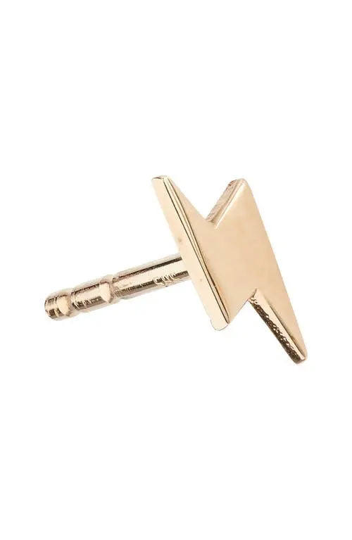 Anzie Icon Lightning Single Stud Earring