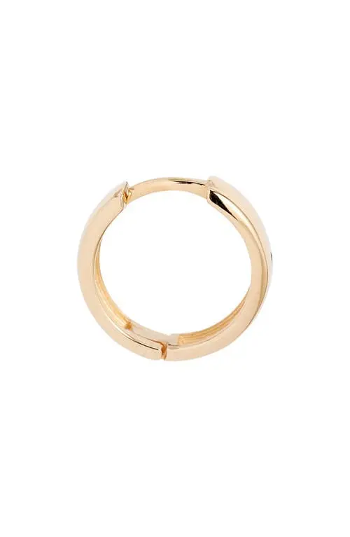 Anzie Classique Wide Huggie Hoop Earrings