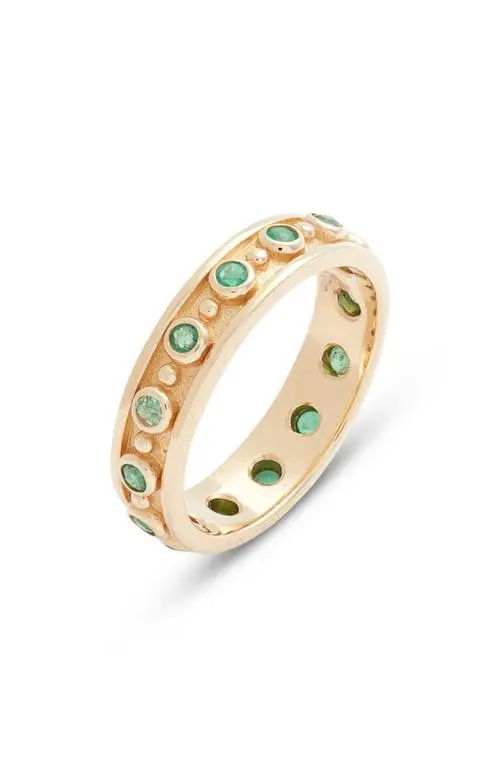 Anzie Dew Drop Méditerranée Ring - Green
