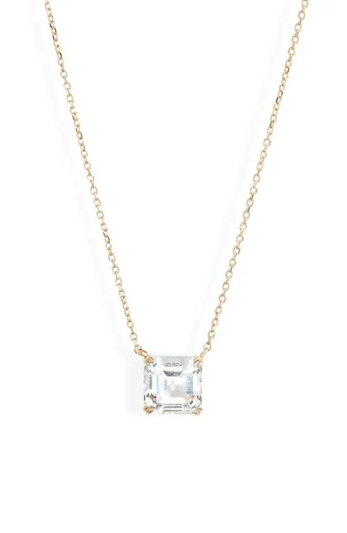 Anzie Jac + Jo Harper Topaz Pendant Necklace - Yellow Gold