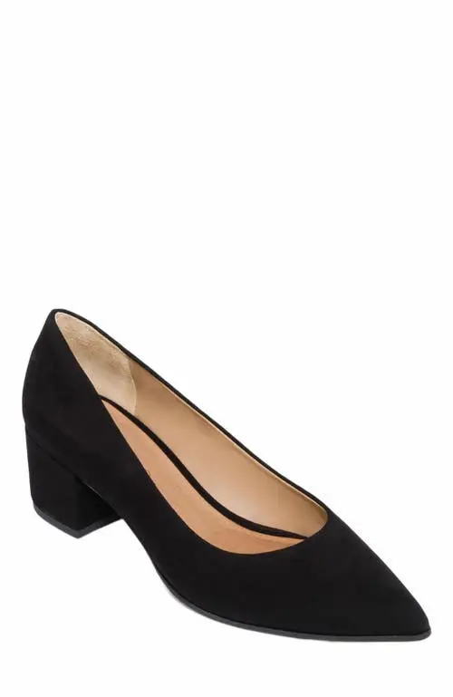 Bernardo Millie Block Heel Pump - Black
