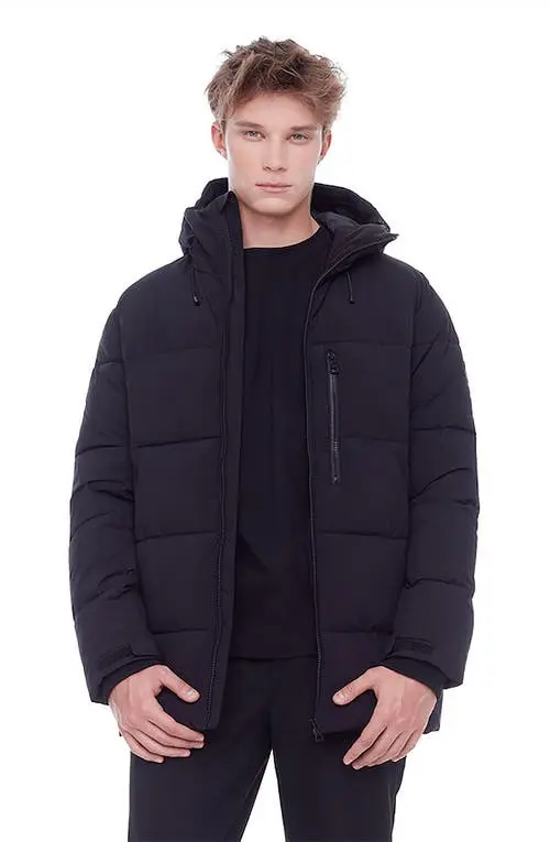 ALPINE NORTH Mid-weight Quilted Puffer Jacket - Black