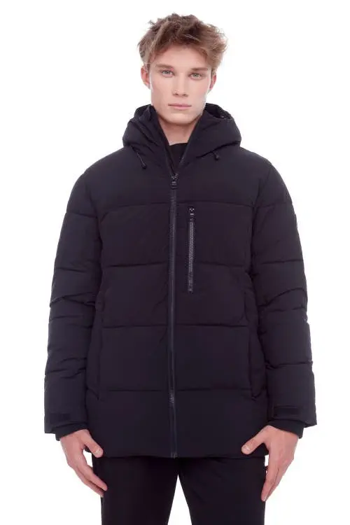ALPINE NORTH Mid-weight Quilted Puffer Jacket - Black