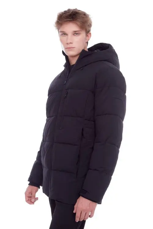 ALPINE NORTH Vegan Down Puffer Jacket - Black