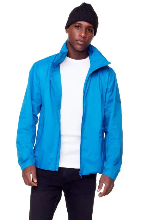 ALPINE NORTH Stewart Recycled Ultralight Windshell Jacket - Blue