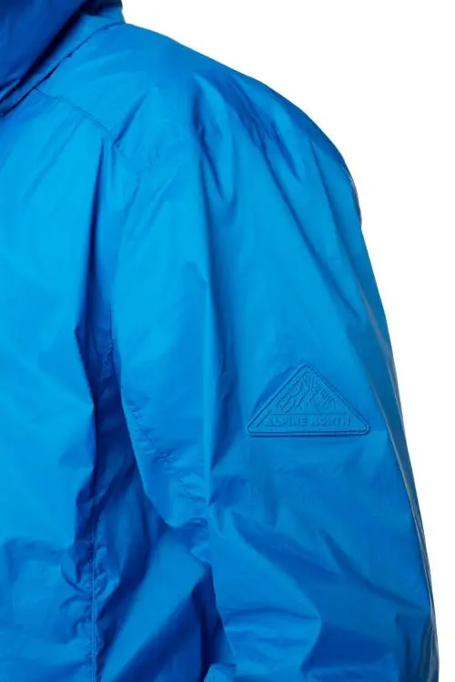 ALPINE NORTH Stewart Recycled Ultralight Windshell Jacket - Blue