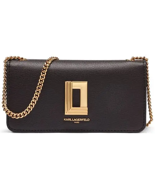 Karl Lagerfeld Paris Kosette Shoulder Bag - Fudge