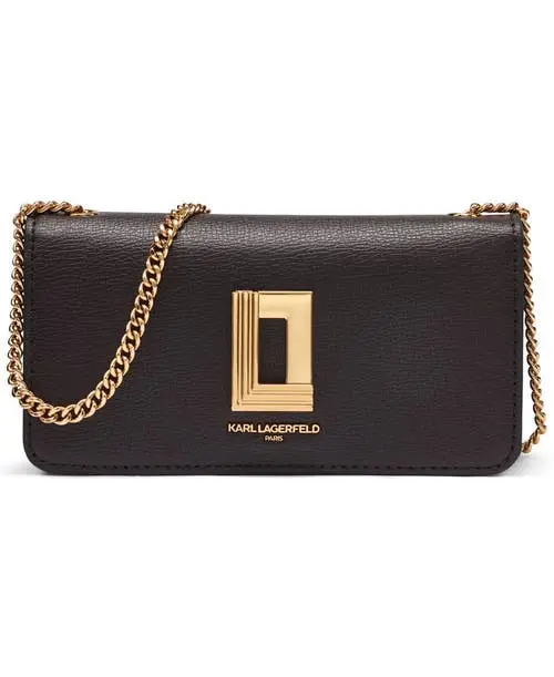 Karl Lagerfeld Paris Kosette Shoulder Bag - Fudge