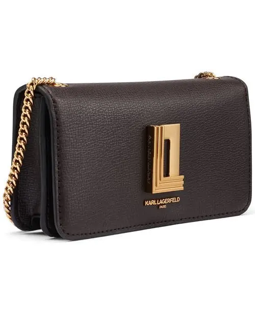 Karl Lagerfeld Paris Kosette Shoulder Bag - Fudge