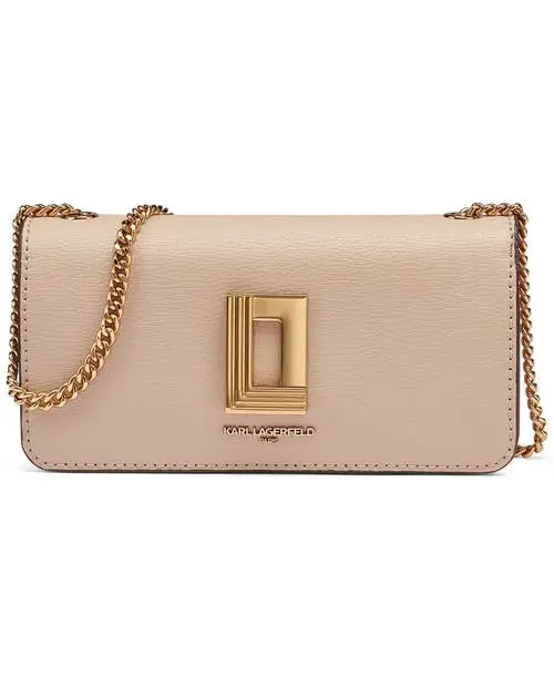Karl Lagerfeld Paris Kosette Shoulder Bag - White Pepper