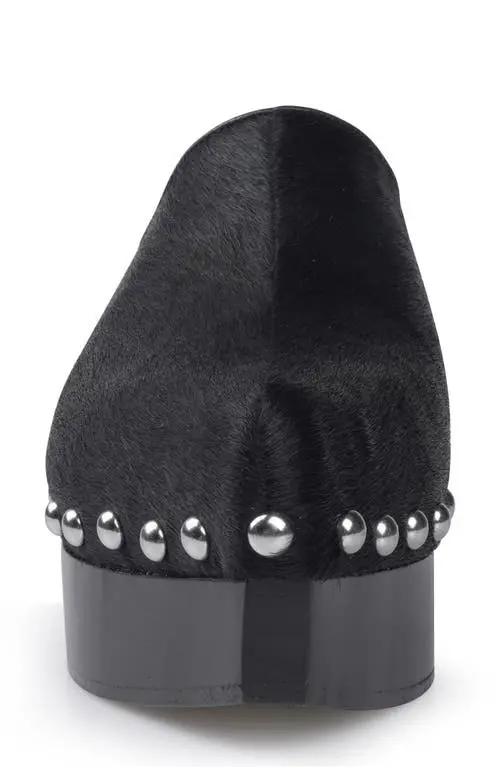 ZIGI Faustina Pointed Toe Platform Mule - Blklt