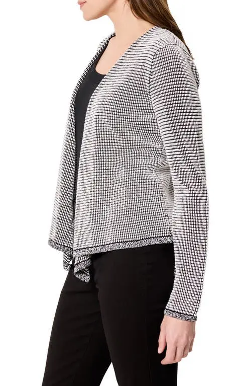 NIC+ZOE Pixel 4-way Cotton Blend Convertible Cardigan