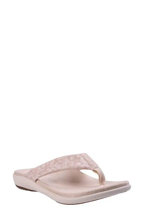 REVITALIGN Euphoria Flip Flop - Beige