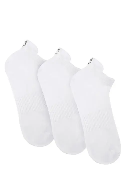 NAKED WOLFE Ankle Socks Pack Of 3 - White
