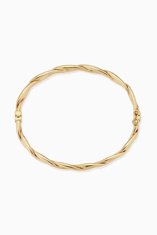 ORADINA 14k Amore Bangle
