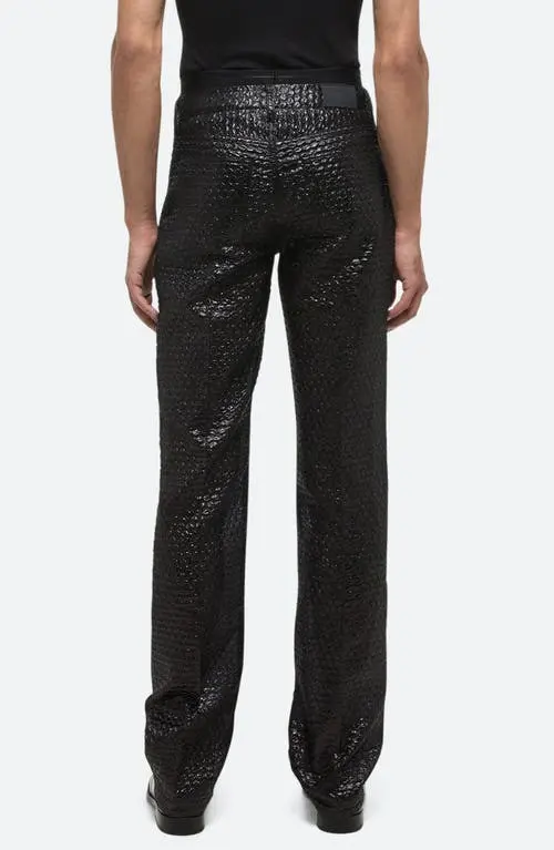 Helmut Lang Worker Bubble Pack Straight Leg Pants