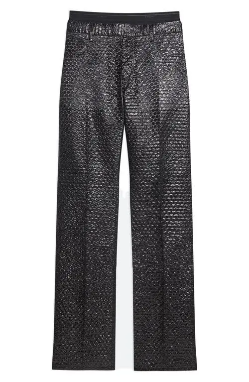 Helmut Lang Worker Bubble Pack Straight Leg Pants
