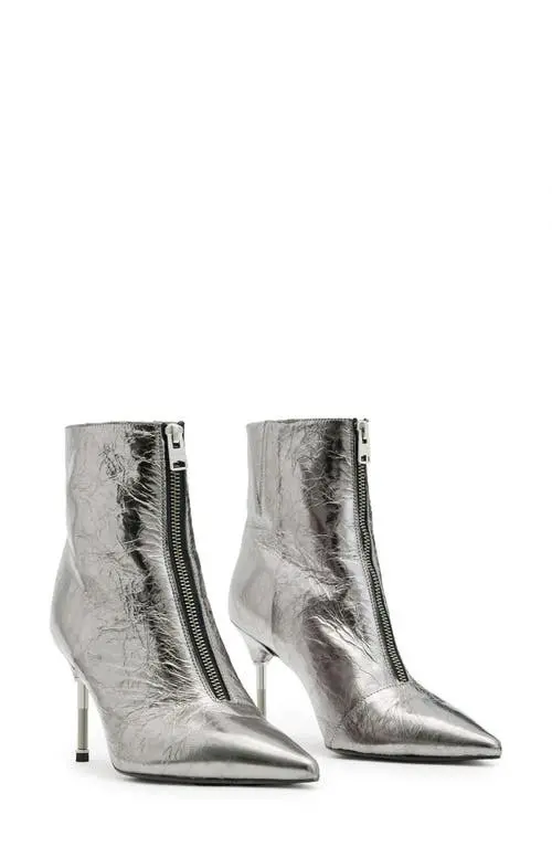 ALLSAINTS Natasha Bootie - Gunmetal Grey