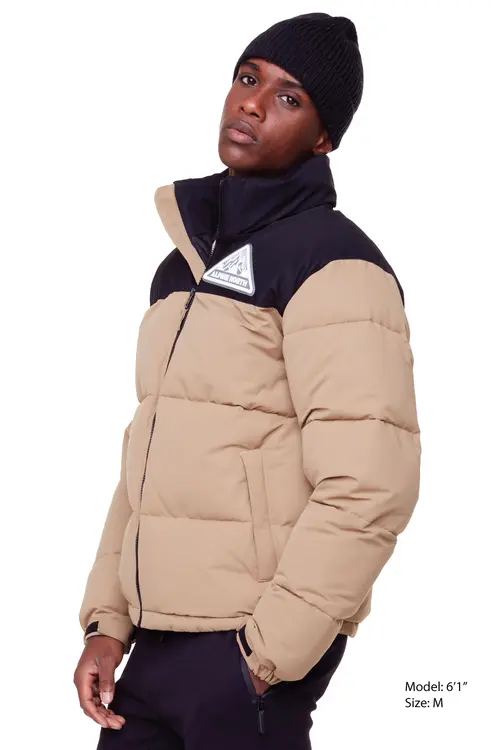 ALPINE NORTH Tuktut Vegan Down Puffer Jacket - Camel