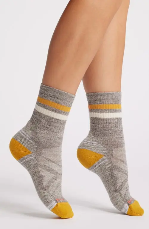 Smartwool Hike Light Cushion Tube Crew Socks - Taupe Natural Marl