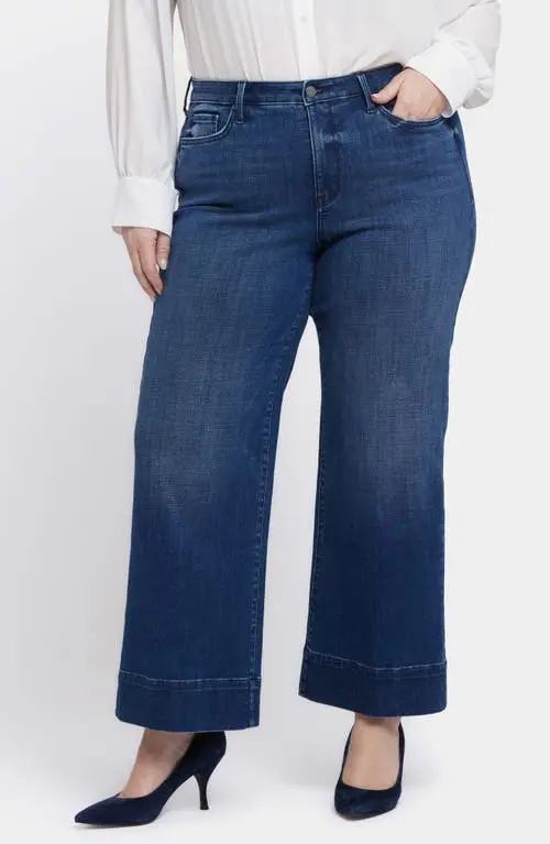 NYDJ Teresa Ankle Wide Leg Jeans - Moonlight