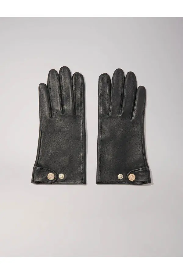 Maje Leather Gloves