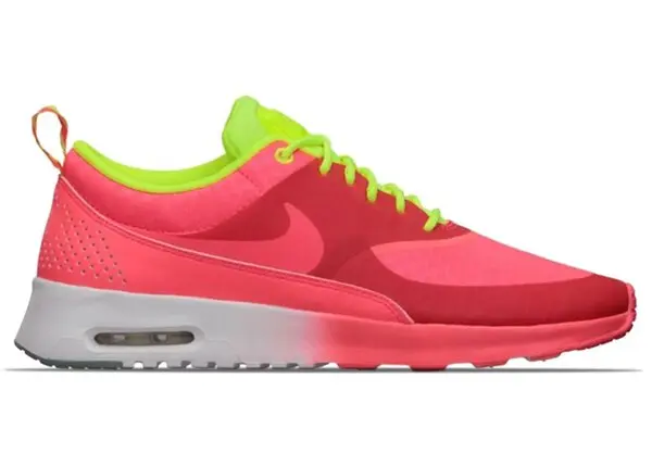 Nike Air Max Thea Qs Sneakers - Atomic Red/volt