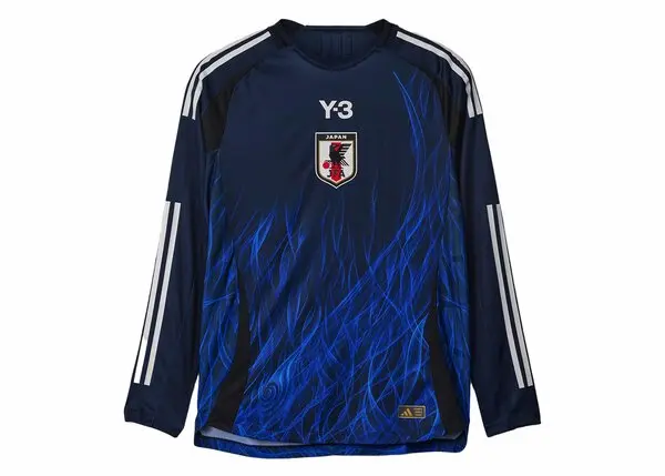 Adidas Y3 Japan 2024 Authentic Long Sleeve Home Jersey