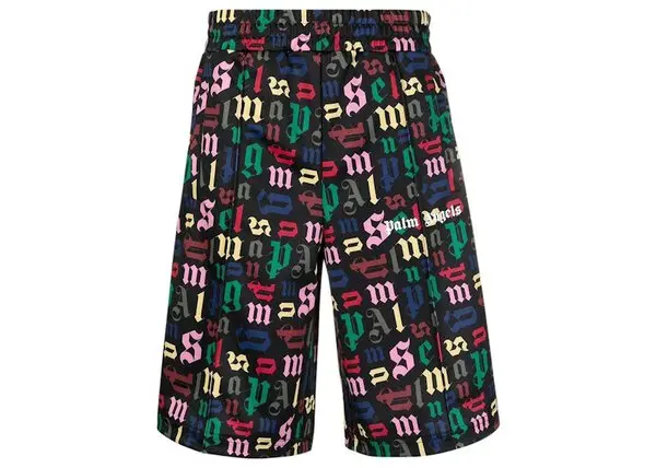 Palm Angels Monogram Track Shorts