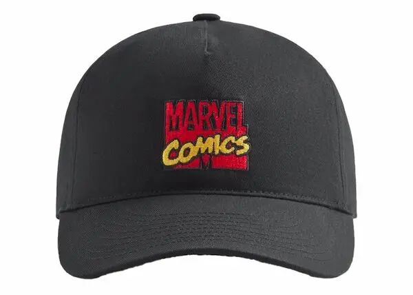 Kith X Marvel Gwynn Pinch Crown Snapback - Black