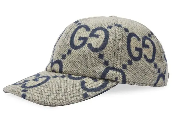 Gucci Gg Antonio Baseball Cap - Grey