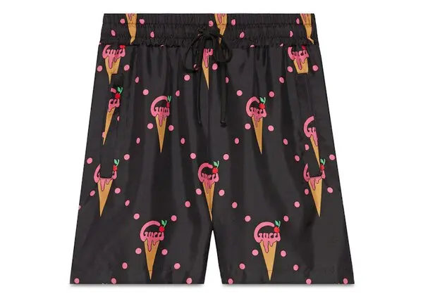 Gucci Printed Shorts - Black