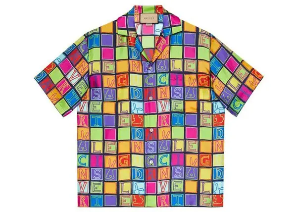 Gucci Colour Silk Shirt - Multicolor