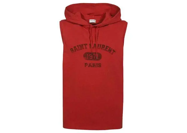 Saint Laurent 1971 Sleeveless Hoodie