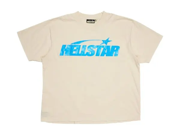 HELLSTAR Classic T-shirt - White/blue
