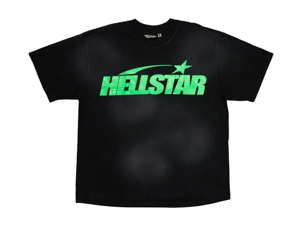HELLSTAR Classic T-shirt - Black/green