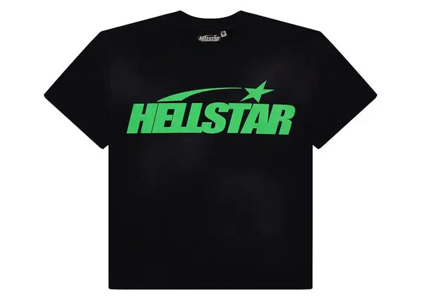 HELLSTAR Classic T-shirt - Black/green