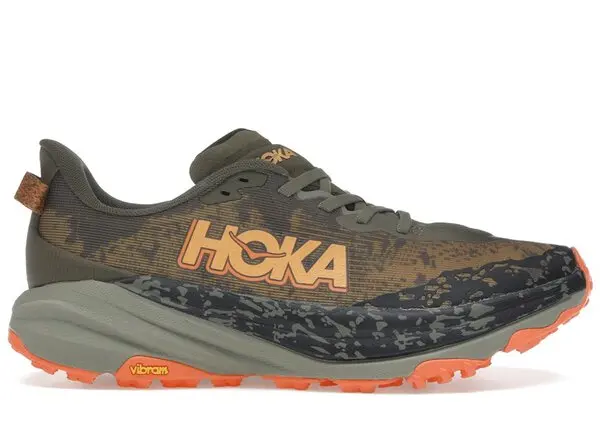 Hoka One One Speedgoat 6in - Antique Olive/squash