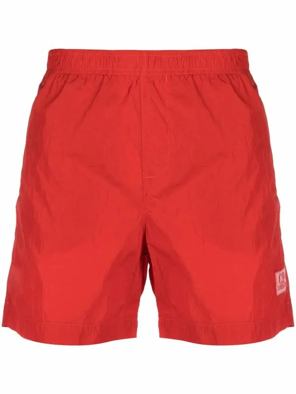 C.P. COMPANY Chrome Swim Shorts - Fiery Red