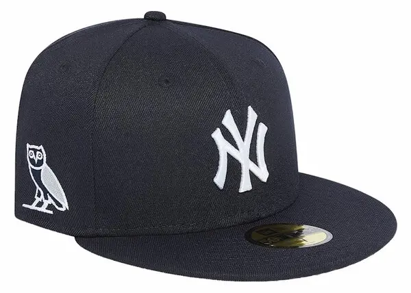 OVO X Mlb New York Yankees New Era Cap - Black