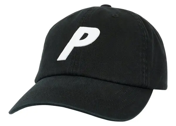 PALACE P 6-panel Cap - Black