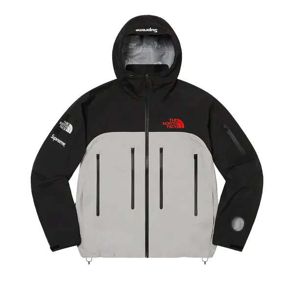Supreme X The North Face Taped Seam Shell Jacket - Grey