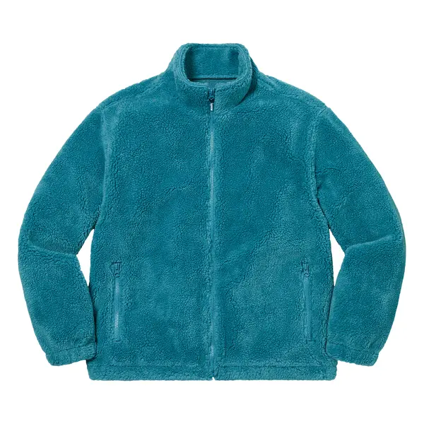 Supreme Star Fleece Jacket - Teal