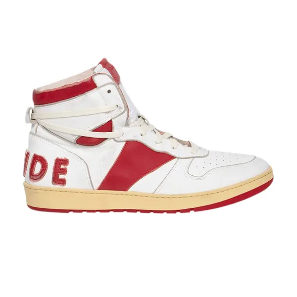 Rhude Rhecess High Top Sneakers - White