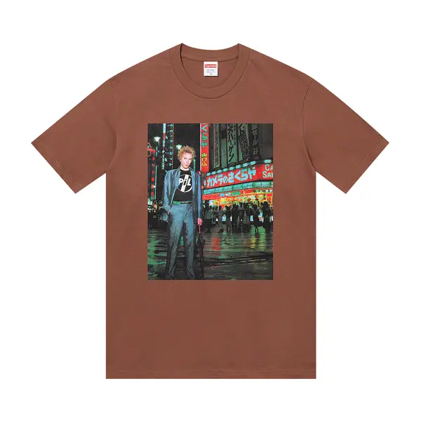 Supreme X Pil Live In Tokyo Tee - Brown