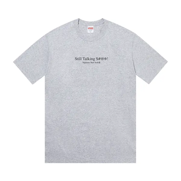 Supreme Still Talking Tee 'heather - Grey